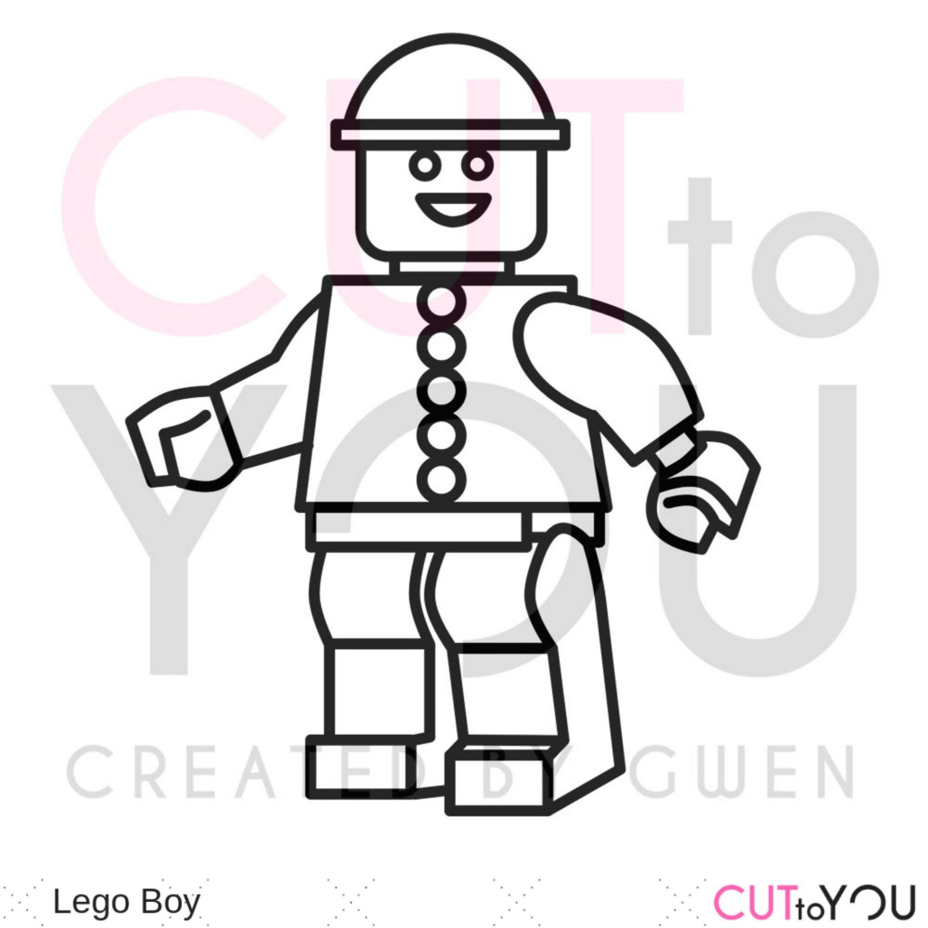 Lego Boy – Tin Whistle Crafts